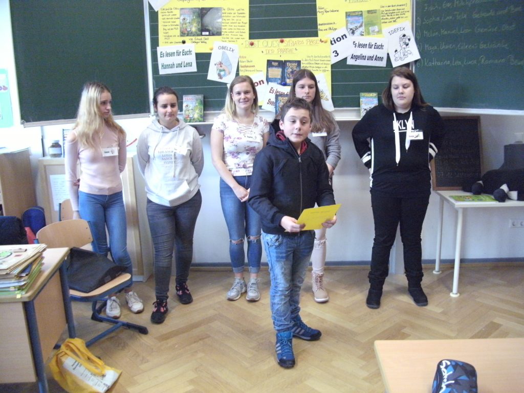 Leserallye der Realschule Plus Hauenstein bei den Viertklässern ...